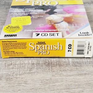 Instant Immersion | Media | Instant Immersion Spanish Pro 7 Cd Platinum ...